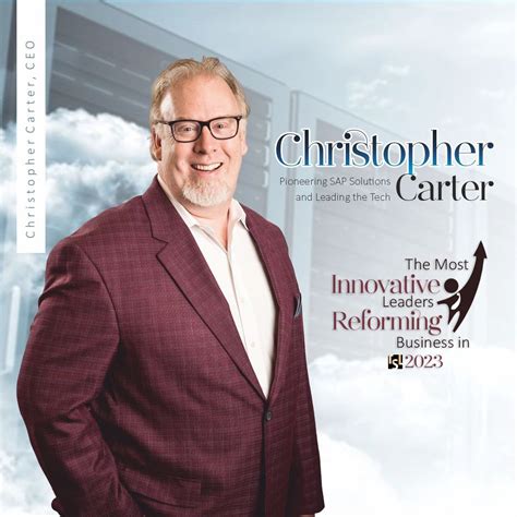Christopher Carter On Linkedin Christopher Carter Pioneering Sap Solutions And Leading The Tech