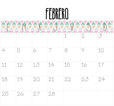 Plantillas De Calendarios Para Imprimir