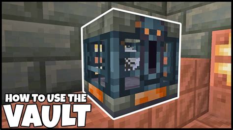How To Use The VAULT In MINECRAFT YouTube