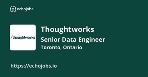 Hiring Senior Data Engineer Toronto Ontario Sql Rjoblead
