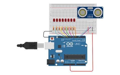 Circuit Design Lab 12 Ejercicio 3 Tinkercad
