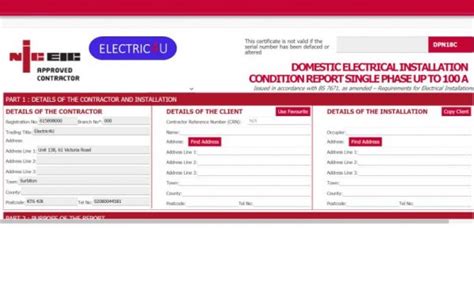 New EICR Rules From April Electric U