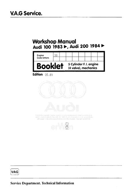 Audi RS A User Manual