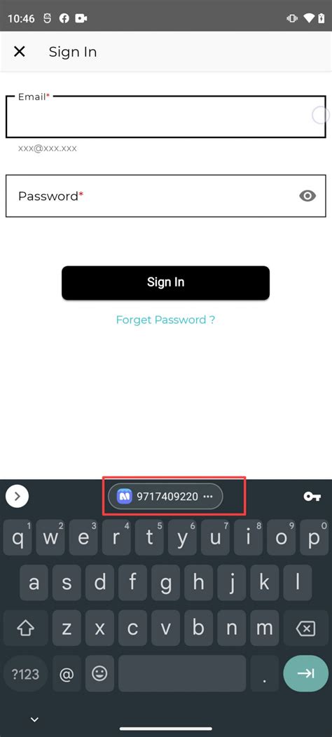 EditText Autofill Autofill In Edittextview Android Mobikul