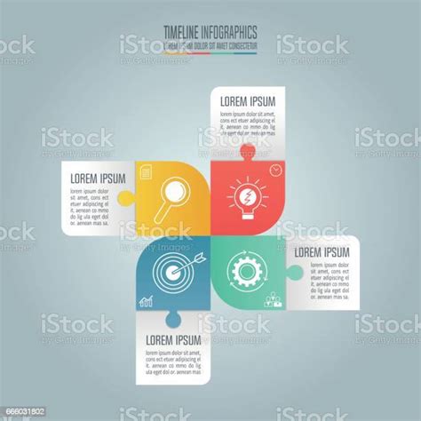 타임 라인 Infographic 디자인 벡터 및 마케팅 아이콘 프레 젠 테이 션 연례 보고서 웹 디자인에 대 한 4 옵션 단계 또는 프로세스와 비즈니스 개념 0명에 대한