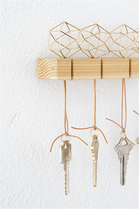 DIY Modern Key Holder Francois Et Moi