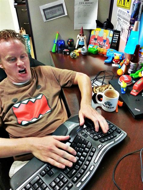 Domo Face Geek At Work Work Geek Office Nerd Progra Flickr