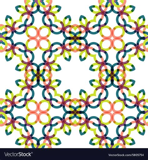 Seamless Geometric Abstract Pattern Royalty Free Vector