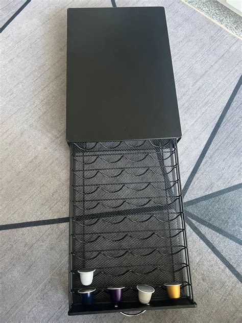 Nespresso Pod Storage Furniture Home Living Kitchenware Tableware Coffee Tea Tableware