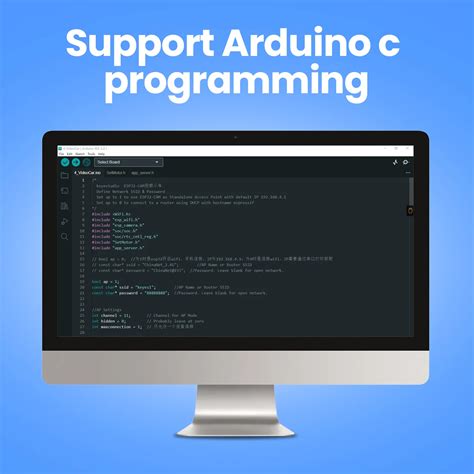 Esp32 Cam Vision Smart Car For Arduino Robot Kit