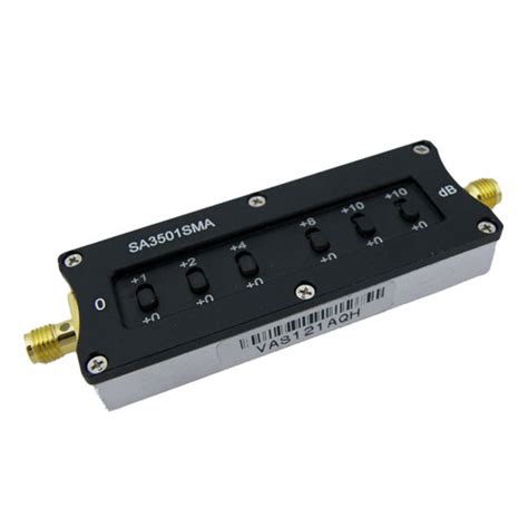 0 To 35 DB Step Attenuator With A 1 DB Step SMA Female Connectors Rated Up To 4 GHz And Up To 2