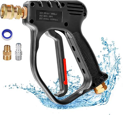 Nexpow Pressure Washer Gun 4000psi High Pressure Water Handle With 38