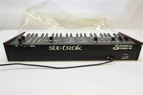 MATRIXSYNTH Sequential Circuits Six Trak W Clear Dust Cover