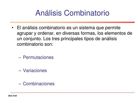 Ppt Análisis Combinatorio Powerpoint Presentation Free Download Id