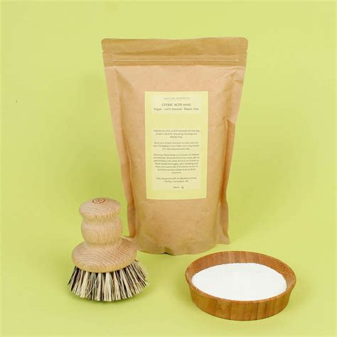 Only The Good Stuff Citric Acid Pouch 450g Natural Cleaning Green Tulip