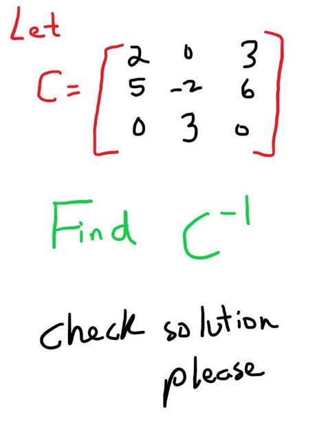Solved Let C B O Find C Check Solution Chegg Com