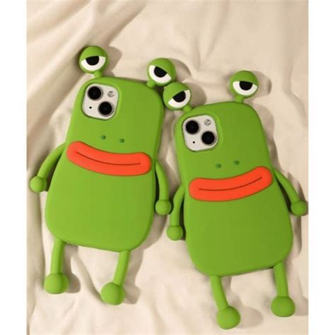 코믹 외계인 우정템 캐릭터 개구리 핸드폰케이스 스마트폰보호커버 에이블리
