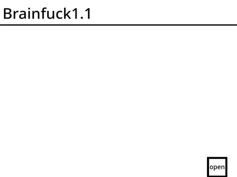 Brainfuck 编译器 1 1 Codingclip Projects