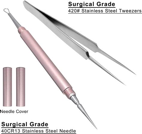 Nekoo Professional Facial Milia Removal Tool And Whitehead Extractor