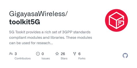 GitHub GigayasaWireless Toolkit5G 5G Tookit Provides A Rich Set Of 3GPP Standards Compliant