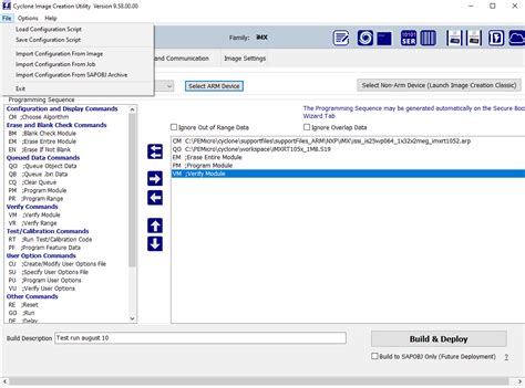 pemicro learning center production programming how to regenerate a stand alone programming image