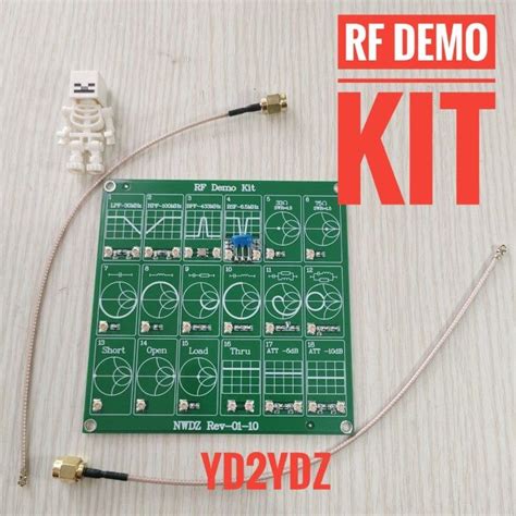 Modul Rf Demo Kit Analyzer Nanovna Vna Litevna Test Filter Attenuator Board Nanovna F Lpf Bpf