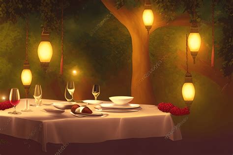 Romantic Date Background Beach · Creative Fabrica