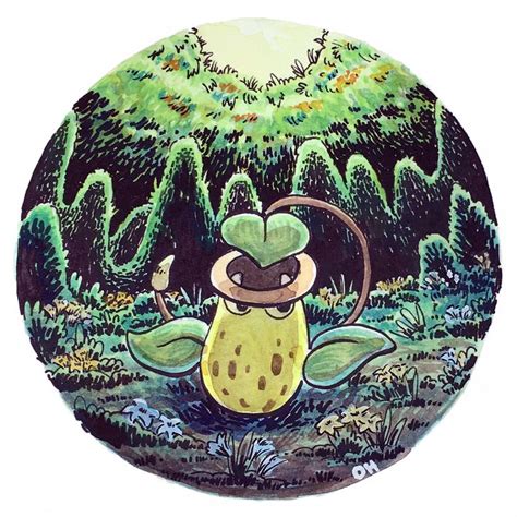 Oliver Hamlin Pokemon Art Grass Pokémon Pokemon