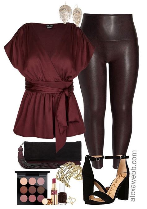 Plus Size Faux Leather Leggings Outfits Artofit