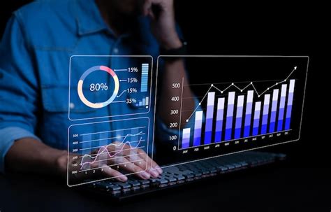 Premium Photo Businessman Analyzing Business Enterprise Data