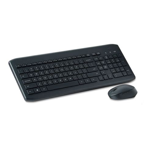 Onn Wireless Keyboard And Mouse Combo 104 Keys Optical Usb Nano Receiver 1600 Dpi