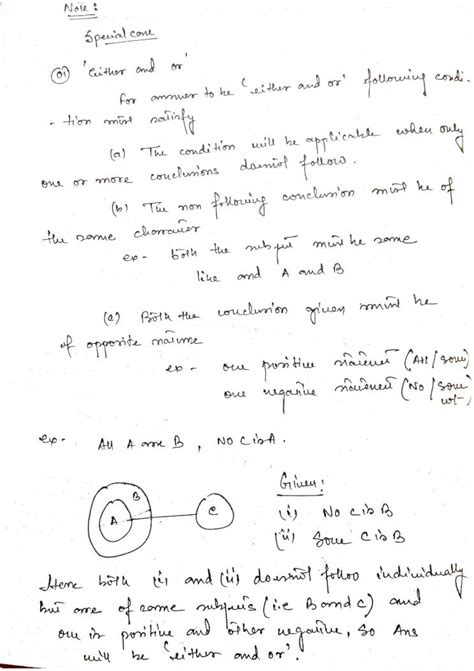 Syllogism Shortcut Techniqes Using Venn Diagram Notes LearnPick India