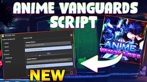 New Anime Vanguards Script Pastebin 2024 Autofarm Level Claim Rewards Macro Youtube