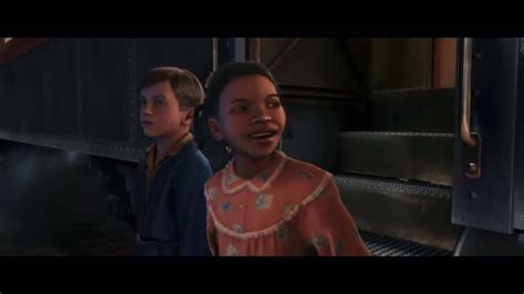 The Polar Express 2004 North Pole Arrival Scene Youtube