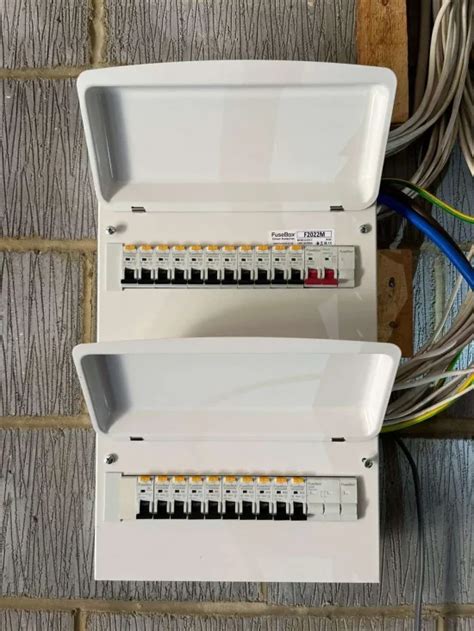 Fuse Box Consumer Unit Replacement Snow White Electricians