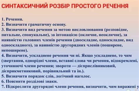 Зробіть синтаксичний розбір речення Школьные Знания Com