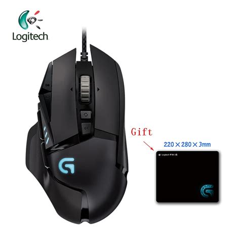 Logitech G Proteus Rgb Wired Gaming Mouse With Optical Dpi For Pc Ergonomic Mice Support