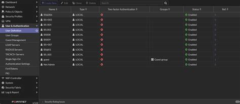 Troubleshooting Tip Unable To Import Local Users Fortinet Community