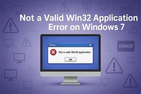 Fix Not A Valid Win32 Application On Windows 7