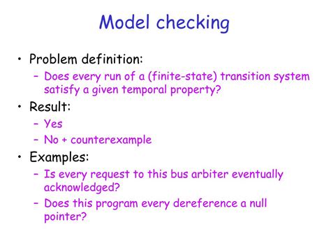 Ppt Sat Based Model Checking Powerpoint Presentation Free Download Id5424745