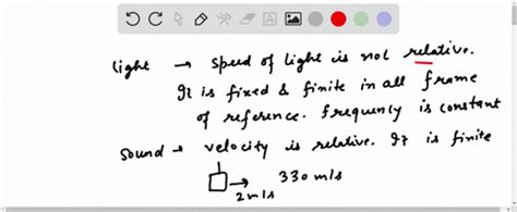 SOLVED The Doppler Effect Formula Involves Two Speeds V And C The Doppler Formula For Sound