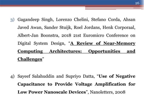 Ferroelectric Fets Based Non Volatile Logic In Memory Circuits Pptx