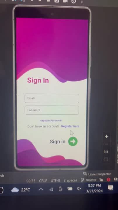 Abdul Karim On Linkedin Flutter Login Ui
