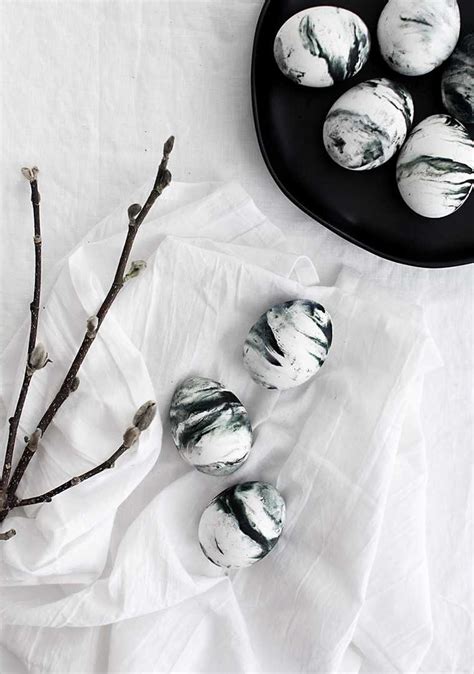 Diy Marbled Easter Eggs Aboutdecorationblog