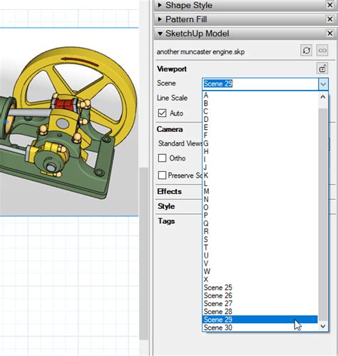 Layout 2024 Dropdown List In Sketchup Views Layout Sketchup Community
