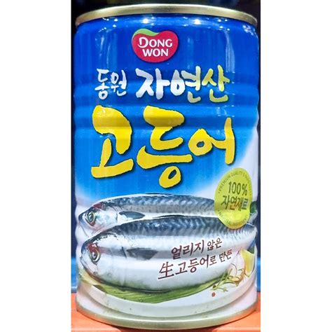 고등어캔 동원 400g X24 업소용 고등어 통조림 최저가 사업자 식자재 식봄