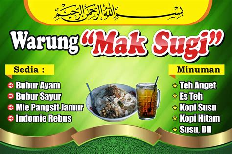 Contoh Spanduk Rumah Makan Idn Grafis