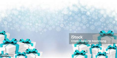 3d 일러스트 골든 겨울 배경 퍼지 떨어지는 눈송이 선물 크리스마스 새해 생일 0명에 대한 스톡 사진 및 기타 이미지 0명 3차원 형태 Film Festival