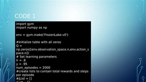 Reinforcement Learning Q Learning