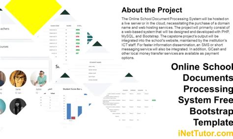 Online Water Billing System Free Source Code In Bootstrap Inettutor